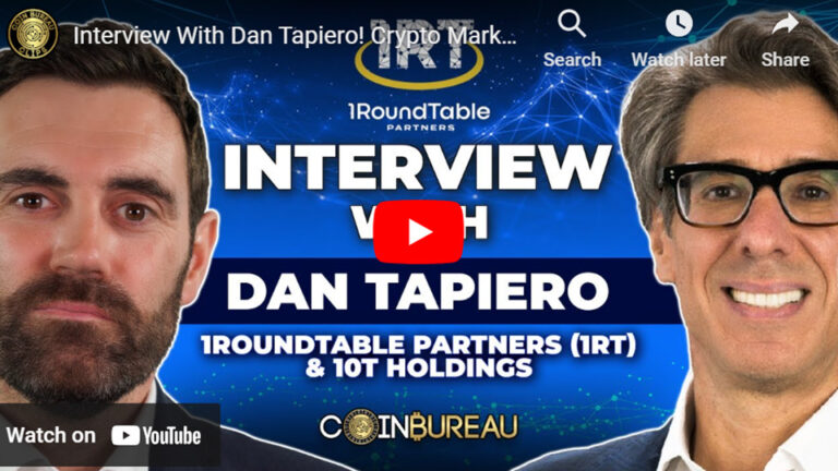 Interview With Dan Tapiero! Crypto Market, Institutions, FTX & More ...
